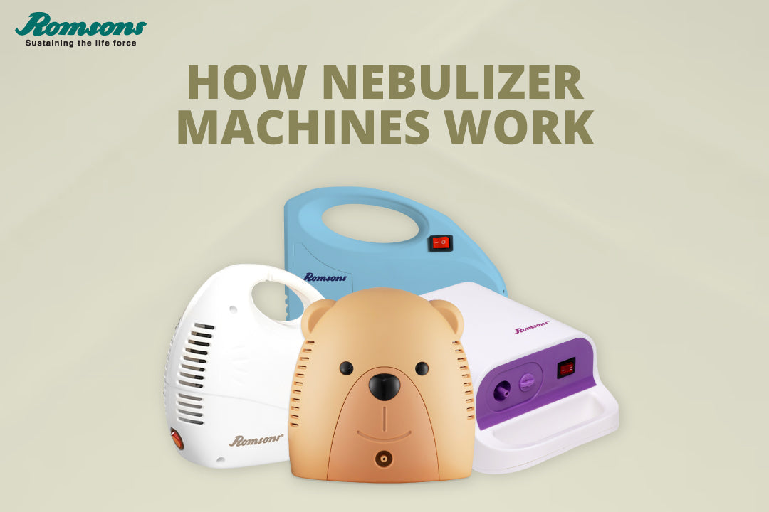 How Nebulizer Machines Work for Lung Relief – romsons.in