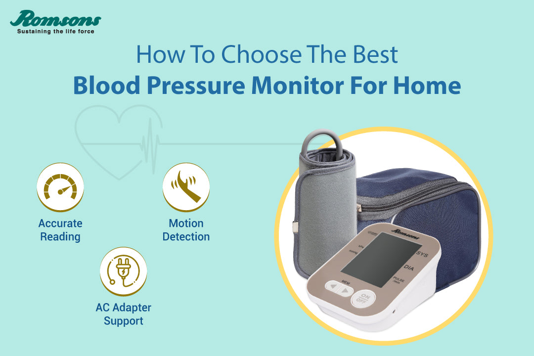 How To Choose The Best Blood Pressure Monitor for Home? – romsons.in