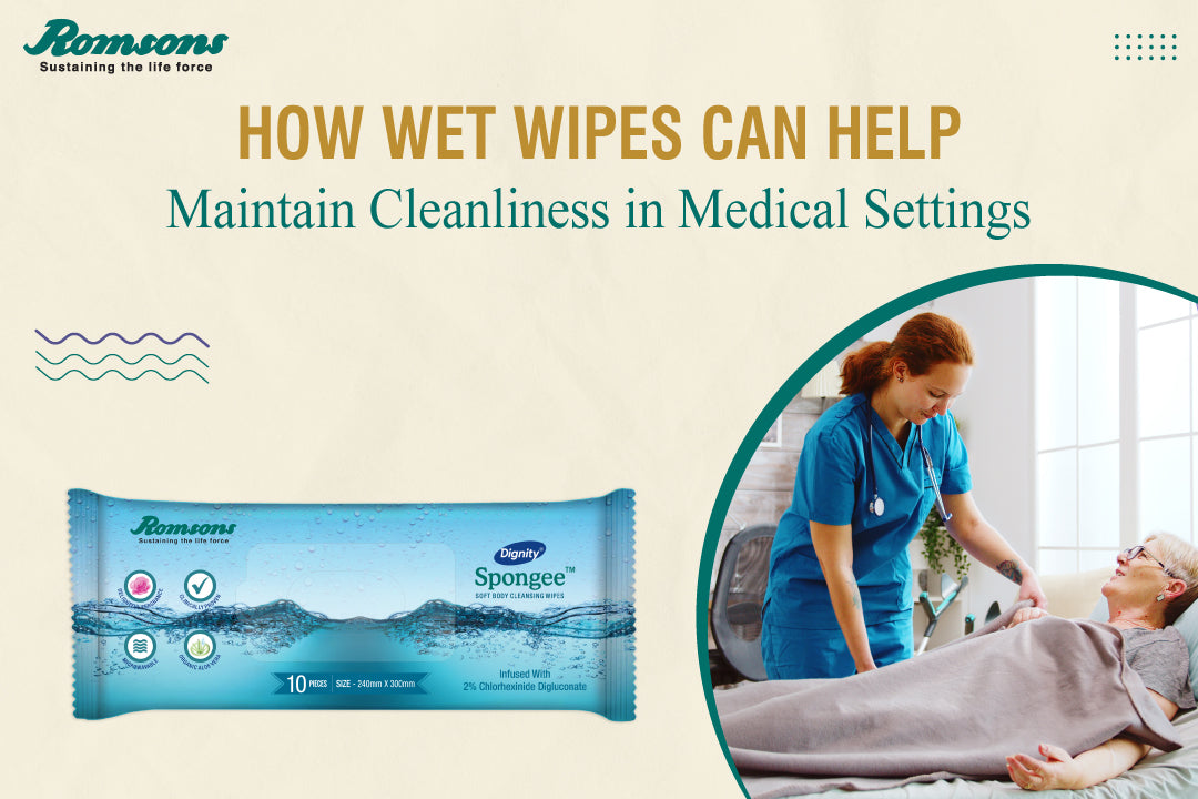 How Wet Wipes Maintain Medical Hygiene Dail – romsons.in