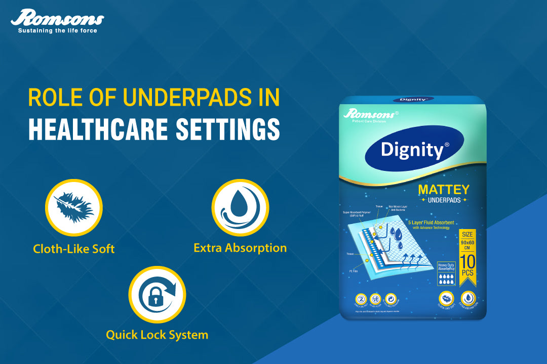 Role of Underpads in Healthcare Settings – romsons.in