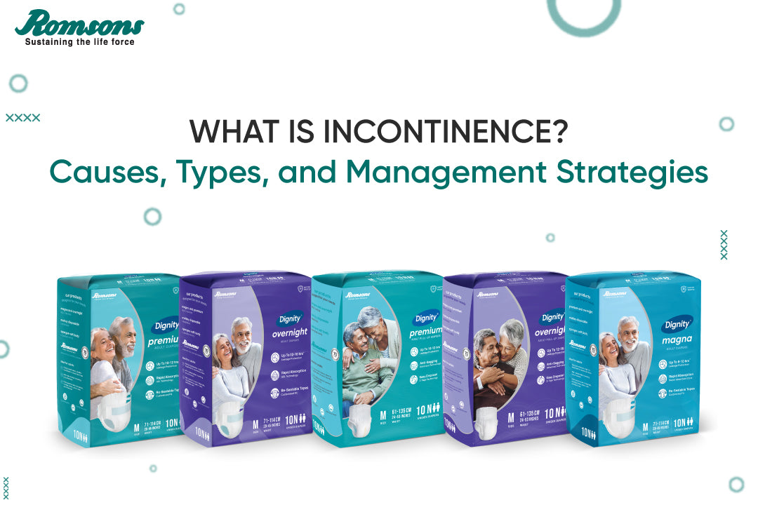 What is Incontinence? Causes, Types, and Management Strategies – romsons.in