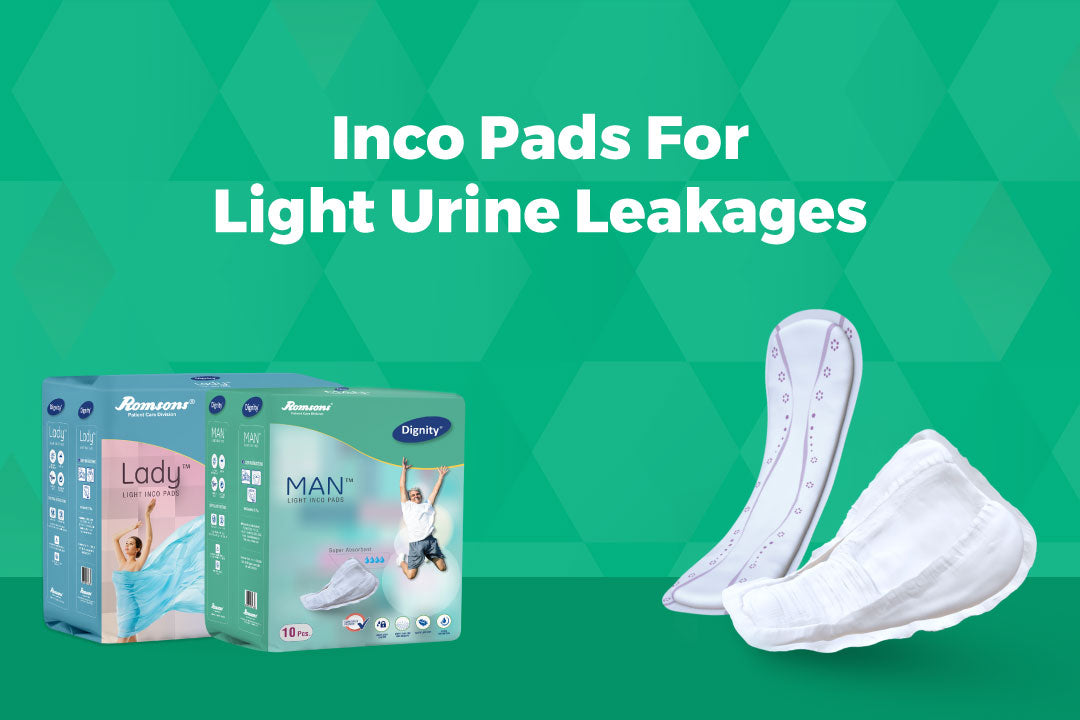 Inco Pads For Light Urine Leakages – romsons.in