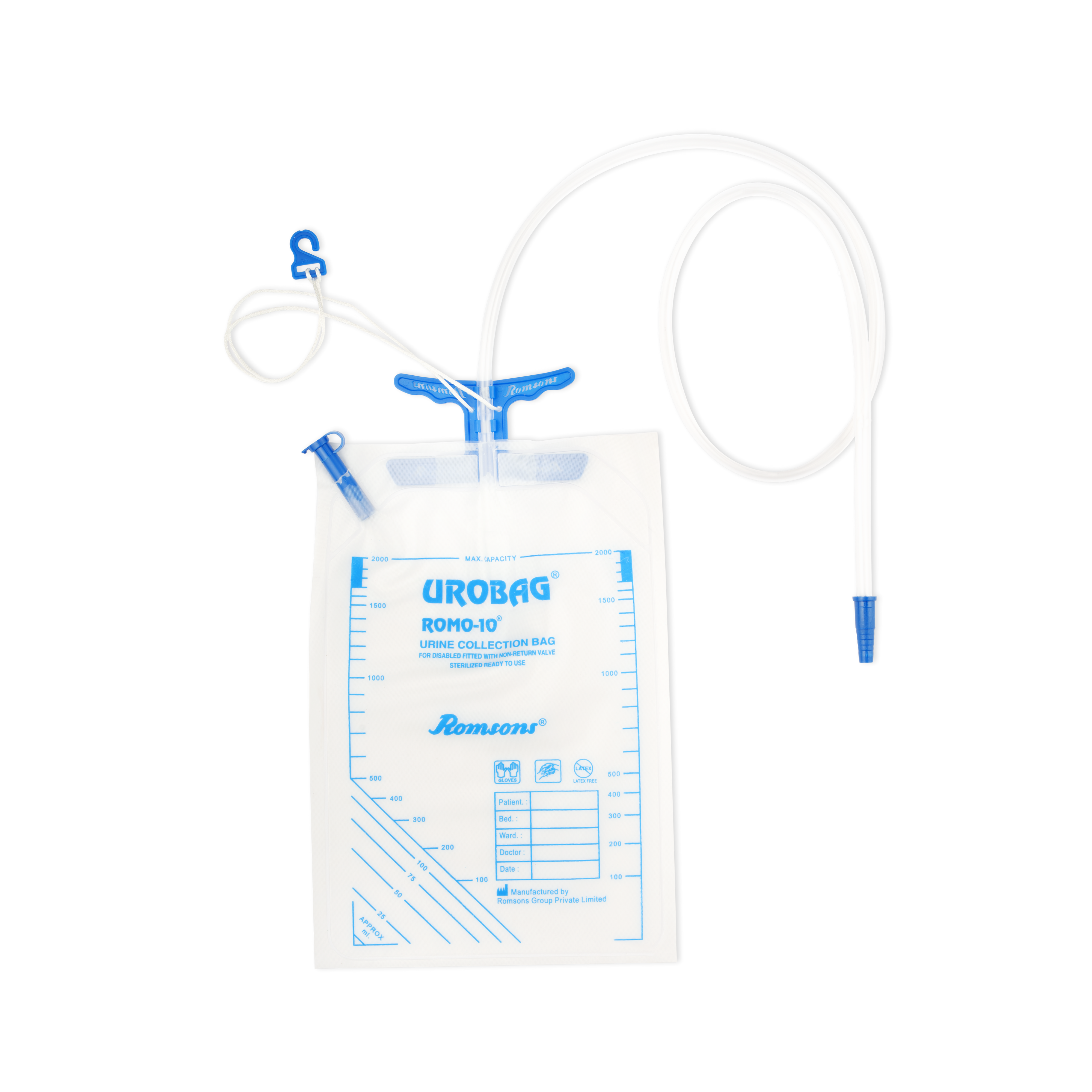 Buy Urobag Romo 10 Online for Patient Urine Collectioon